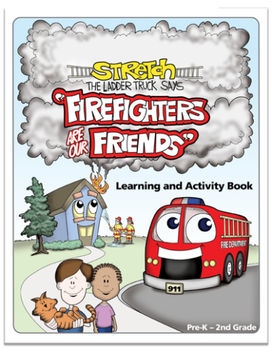 "Firefighters Are Our Friends!" Coloring & Activity Book