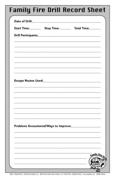 Fire Drills & Evacuation Archives | Fire Safety For Life