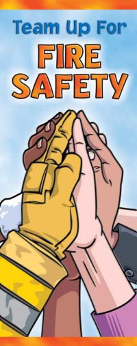 Team Up for Fire Safety: Home Fire Prevention Pamphlet