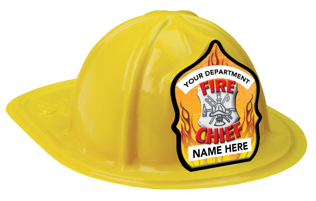 Fire Chief Firefighter Hats – Custom Fire Chief Shield Hats