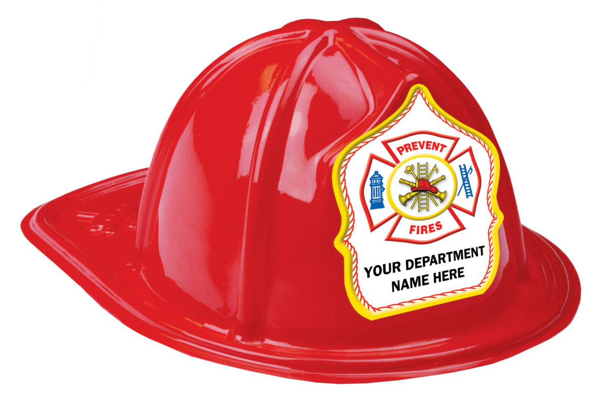 Custom Fire Prevention Fire Hats | Fire Safety For Life
