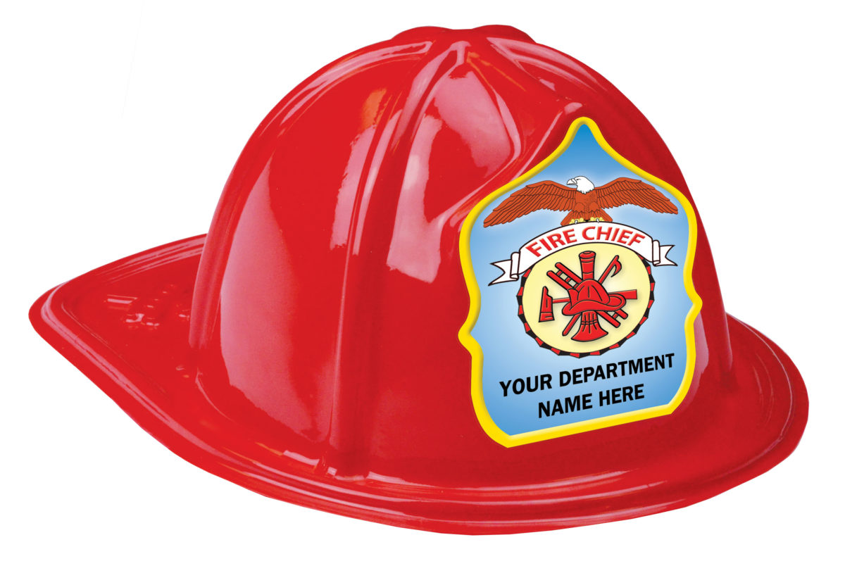 Custom Fire Chief Hats - Perfect for Kids Events