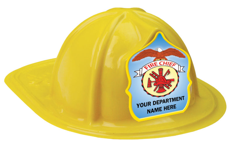 Custom Fire Chief Hats - Perfect for Kids Events