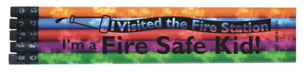 "I Visited the Fire Station" Mood Pencils | Fire Safety For Life