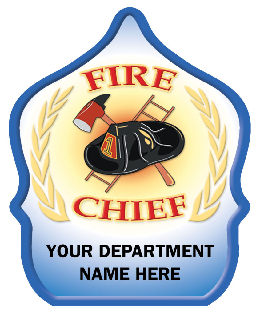 Custom Classic "Fire Chief" Fire Hats | Fire Safety For Life