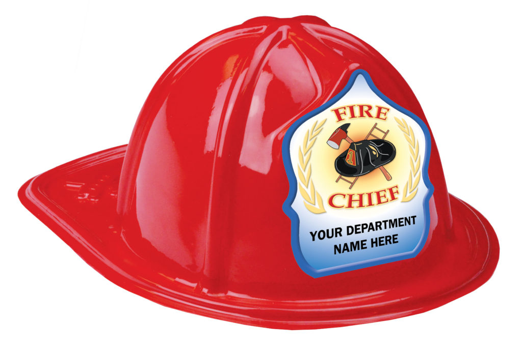 Custom Fire Chief Helmets - Fun Promotional Fire Hats for Kids