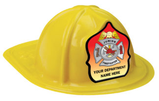 Custom Junior Firefighter Hats – Personalized Kids Fire Hats