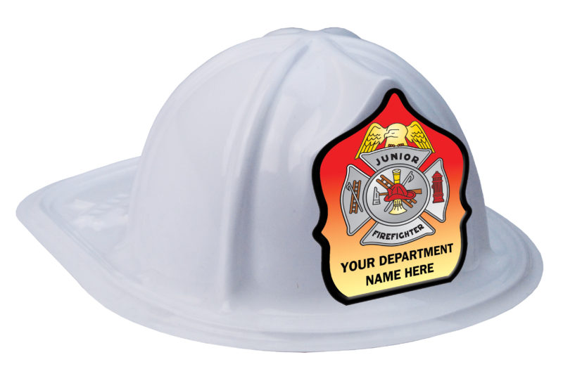 Custom Junior Firefighter Fire Hats | Fire Safety For Life