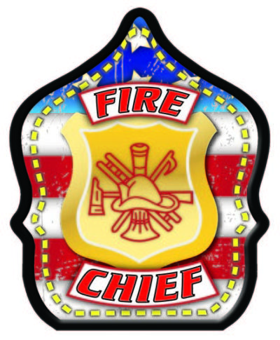 Patriotic "Fire Chief" Fire Hats | Fire Safety For Life