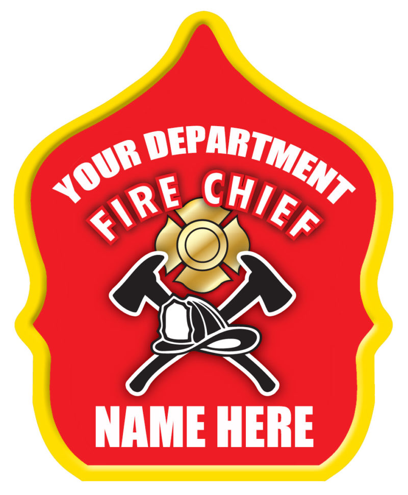 Custom Classic "Fire Chief" Fire Hats | Fire Safety For Life