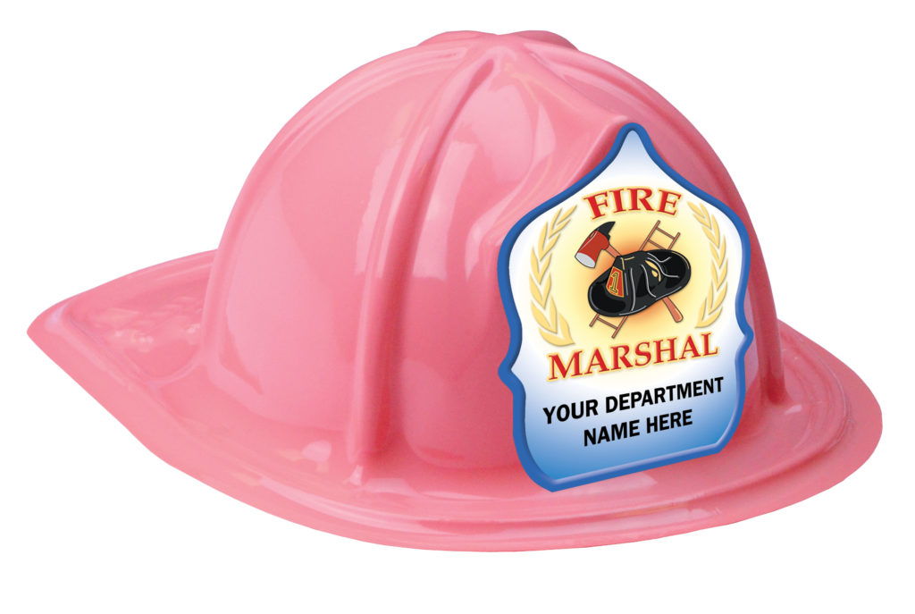 Custom Fire Marshal Fire Hats | Fire Safety For Life
