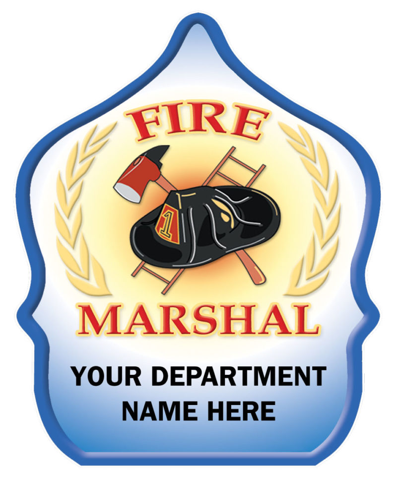 Custom Fire Marshal Fire Hats | Fire Safety For Life