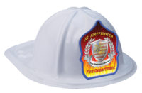 Custom Plastic "Jr. Firefighter" Fire Hats & Helmets