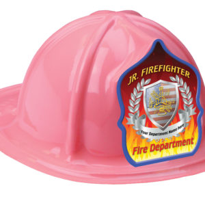 Custom Plastic "Jr. Firefighter" Fire Hats & Helmets