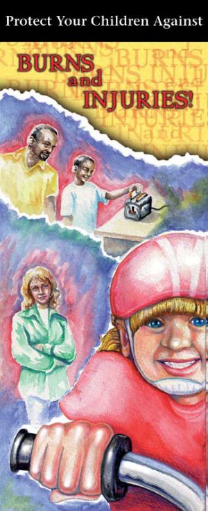 Protect Your Children Against Burns & Injuries Pamphlets | Fire Safety ...