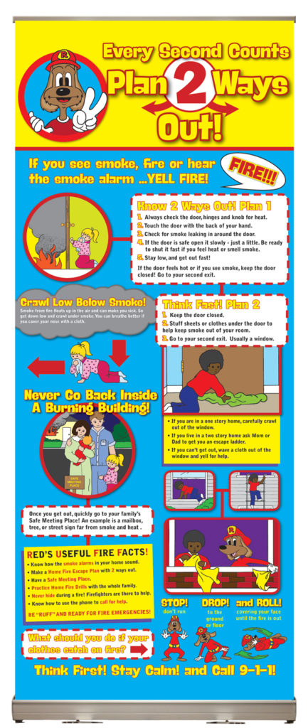 Presentation Displays | Fire Safety For Life