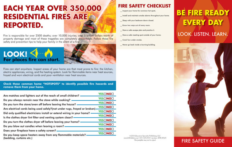 Fire Safety Guide: Look, Listen and Learn | Fire Safety For Life