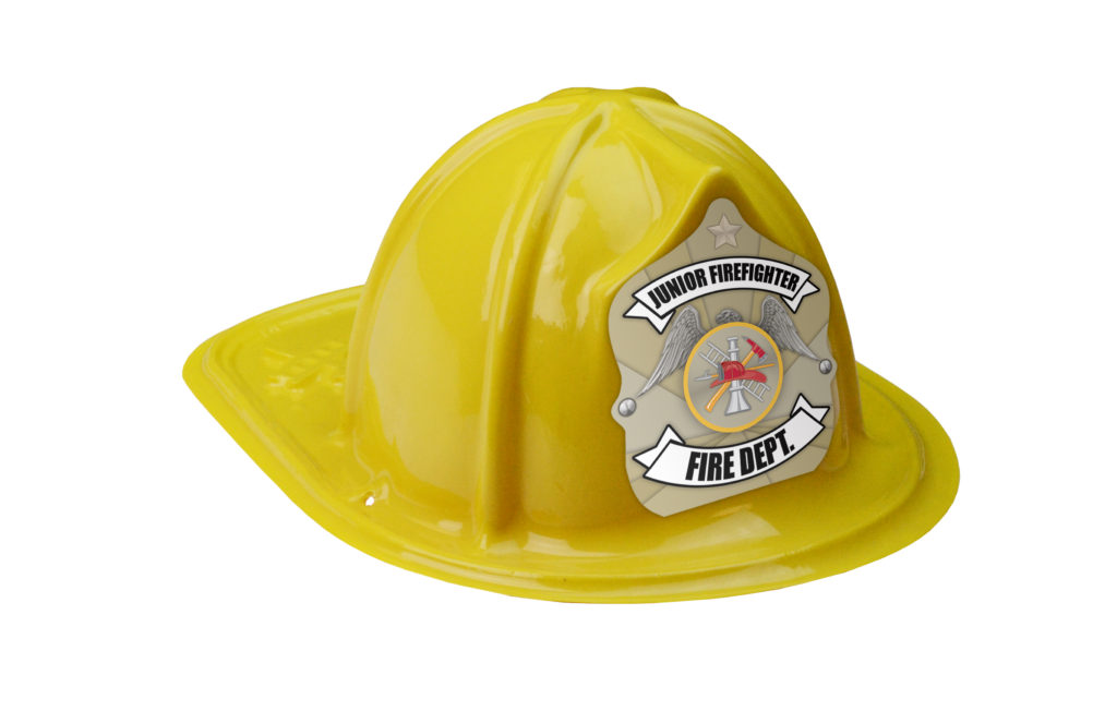 Stock "Junior Firefighter - Fire Dept." Fire Hat s | Fire Safety For Life