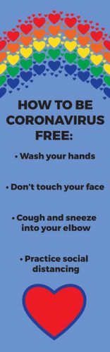 "I Can Be Coronavirus Free!" Bookmark | Fire Safety For Life