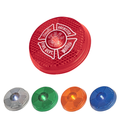 Custom Blinking Lights with Back Clip – Safety Lights for Events