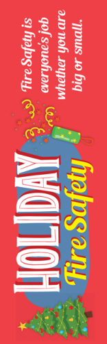 Holiday Fire Safety Bookmarks • Fire Prevention Education