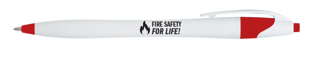 Fire Safety For Life Pen – Fire Prevention Promotional Pens