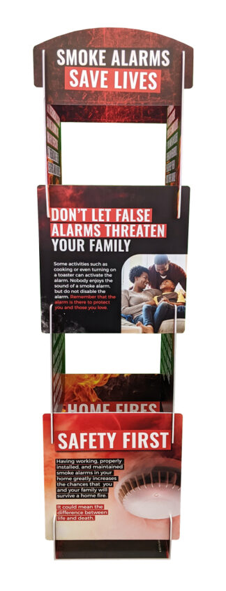 Smoke Alarms Save Lives Info Tower | Fire Safety Education