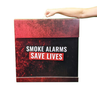 Smoke Alarms Save Lives Info Tower | Fire Safety Education