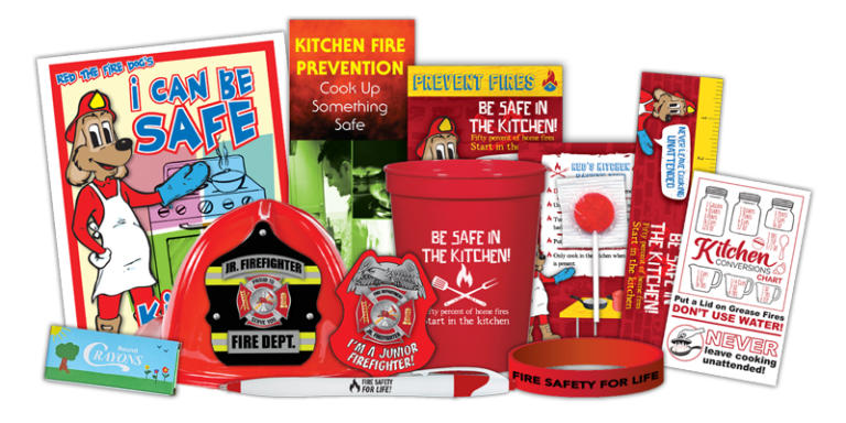 Prevent Fires: Be Safe In The Kitchen Station Value Package