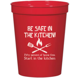 Kitchen Fire Safety Cups – Be Safe in the Kitchen