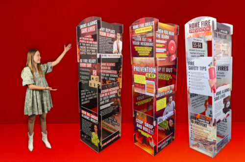 Fire Prevention Info Tower Display Package – Event Materials
