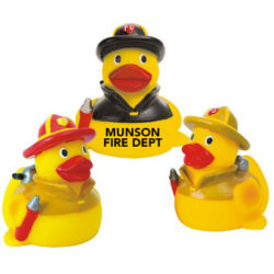 Custom Rubber Firefighter Ducks – Fun Promotional Toys for Kids