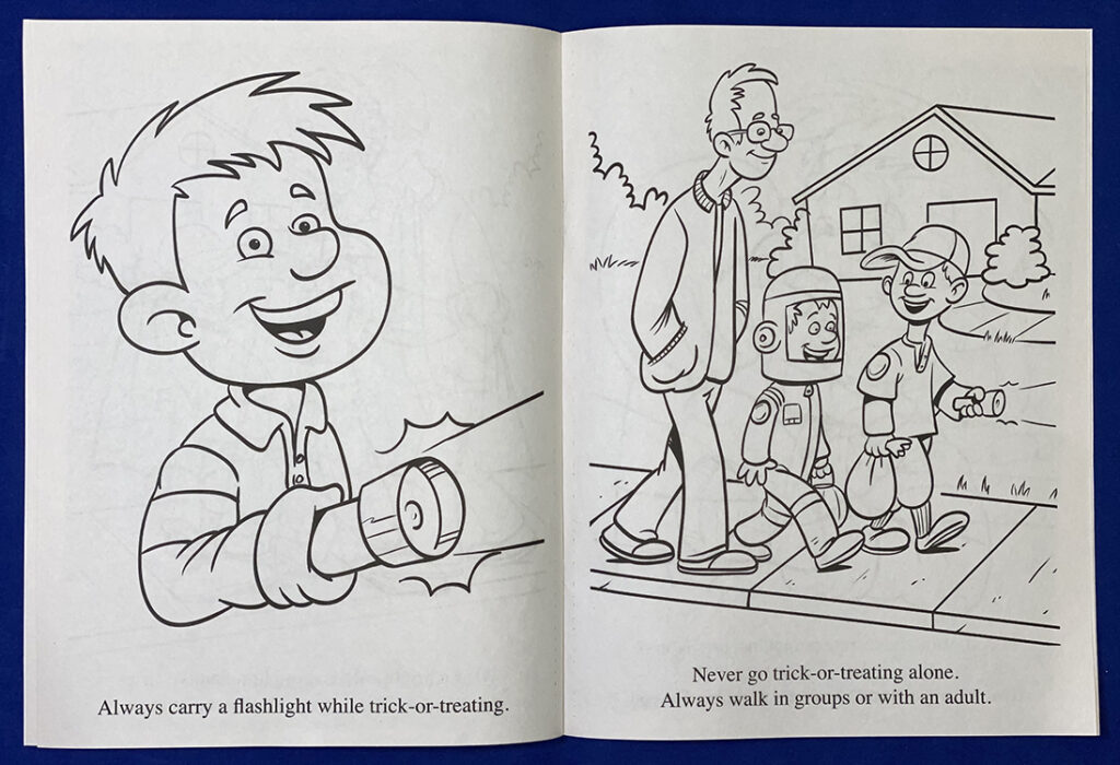 Halloween Safety Coloring & Activity Books – Educational Fun!