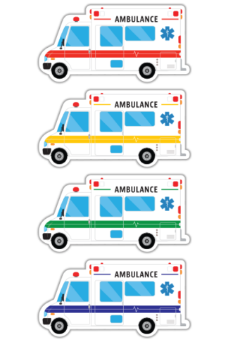 Custom Ambulance Magnets – Fun EMT & Medic Giveaways