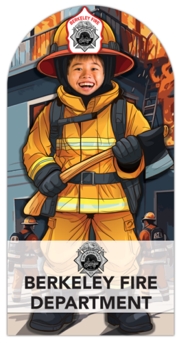 Child Size Firefighter Photo Prop | Fire Safety For Life