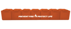 Fire Prevention 7-Day Pill Box Organizer: Daily Safety Reminder