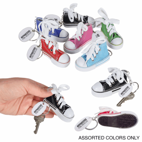Custom Gym Shoe Key Chains - Mini-Sneaker Keychains