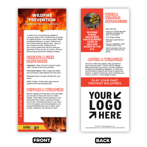 Wildfire Prevention: Defensible Space Rack Cards