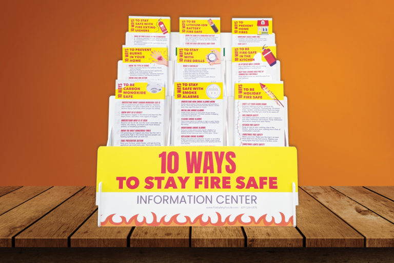 Pamphlets & Brochures: Fire Prevention & Public Safety Education