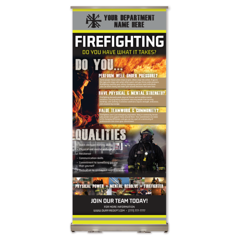 Fire Department Recruitment Materials | Fire Safety For Life