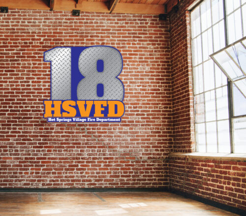 Custom Fire Station Sign – Personalized Wall Art Display